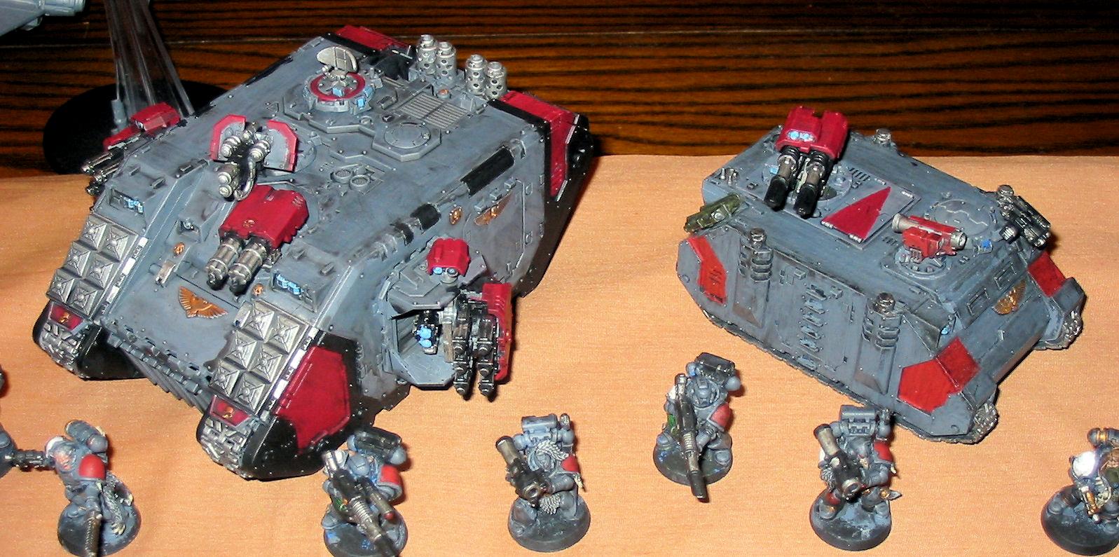 Land Raider Long Fangs Razorback Space Wolves Land Raider And